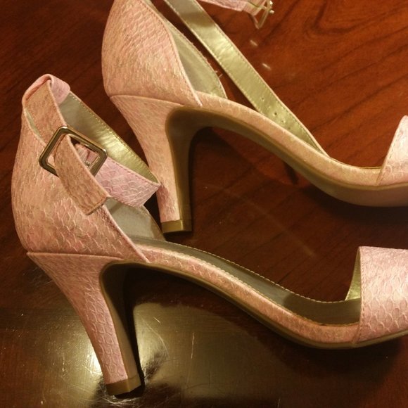 a.n.a | Shoes | Ana Baby Pink Croc Anklets Price Is Final | Poshmark